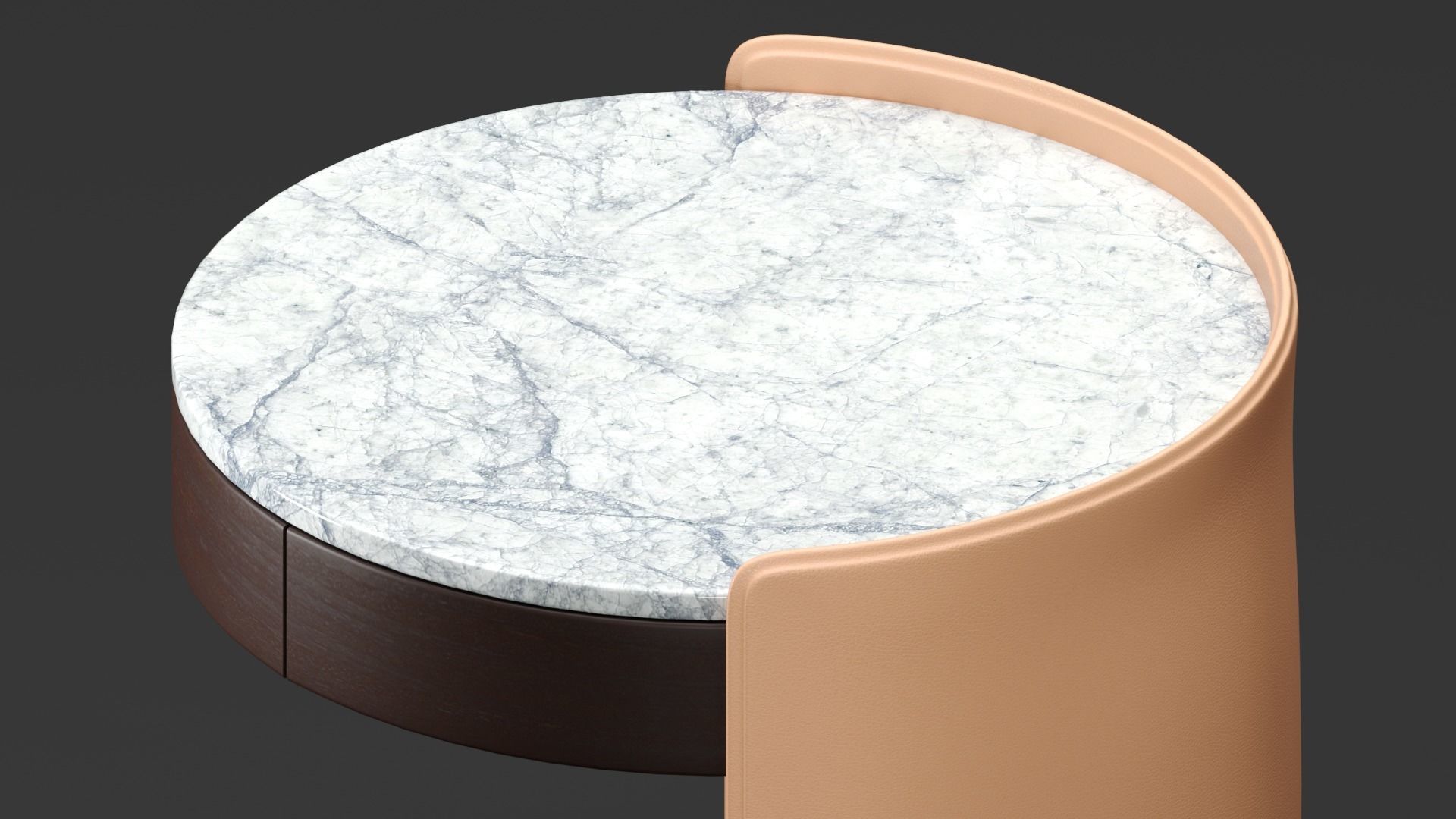 Camerich HARMON Side Table 3D model | CGTrader