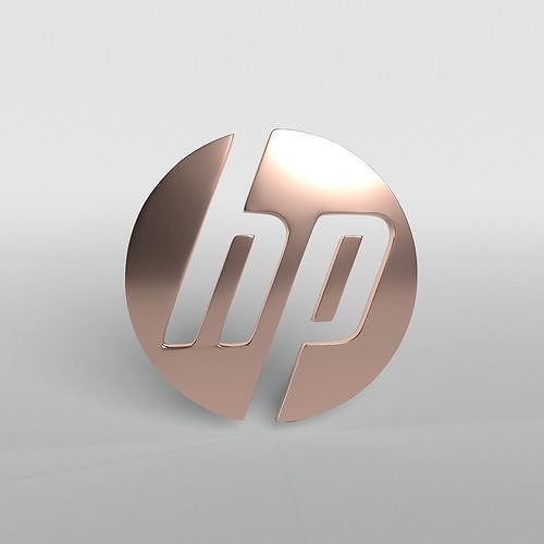 HP Logo Version1 004 free VR / AR / low-poly 3D model | CGTrader