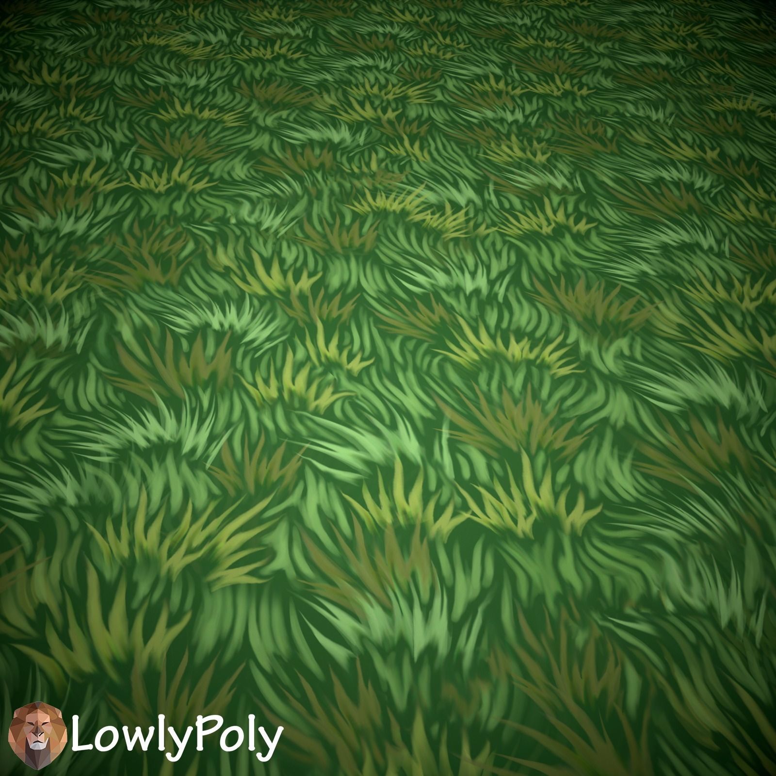 Stylized Grass Texture free VR / AR / low-poly Texture | CGTrader