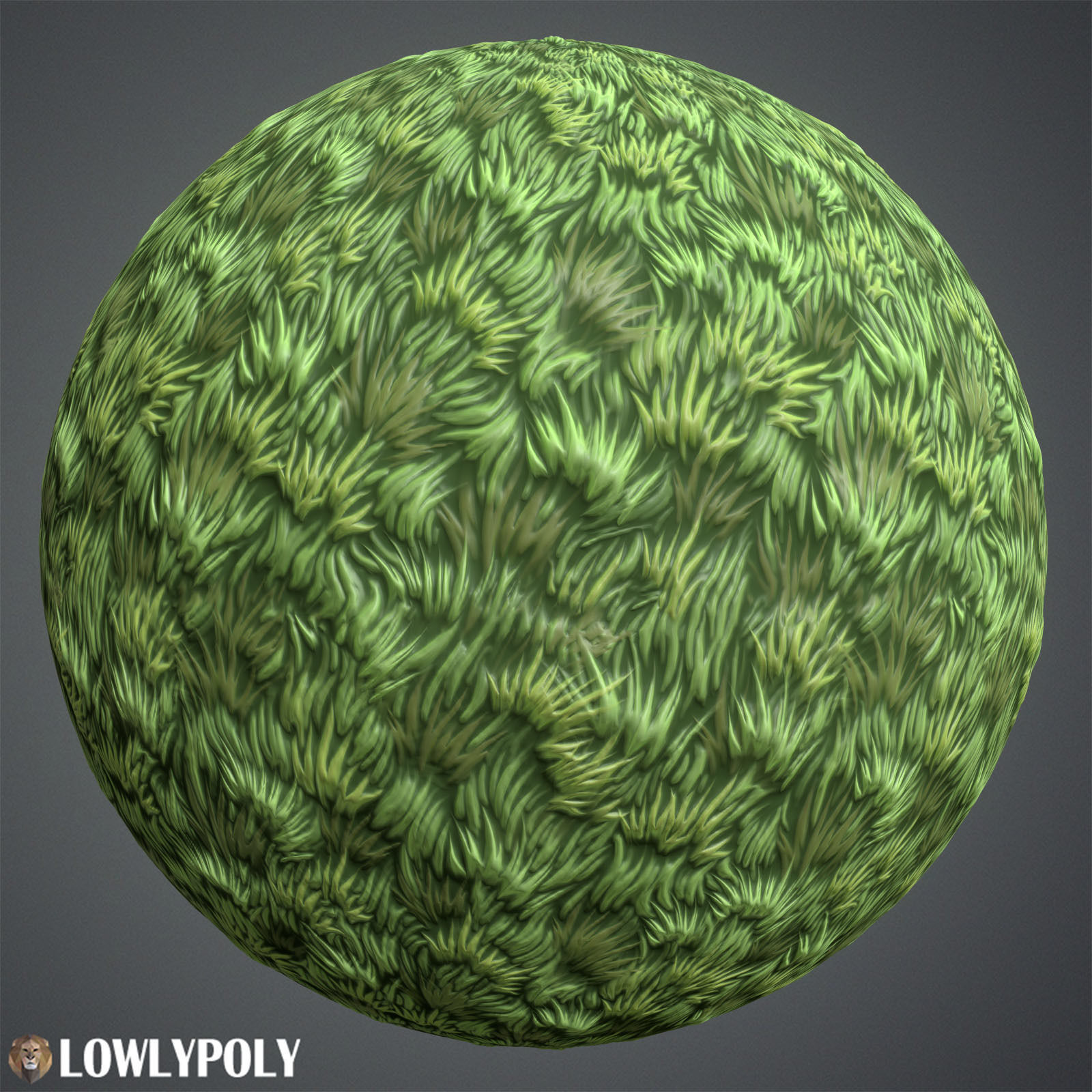 Stylized Grass Texture free VR / AR / low-poly Texture | CGTrader