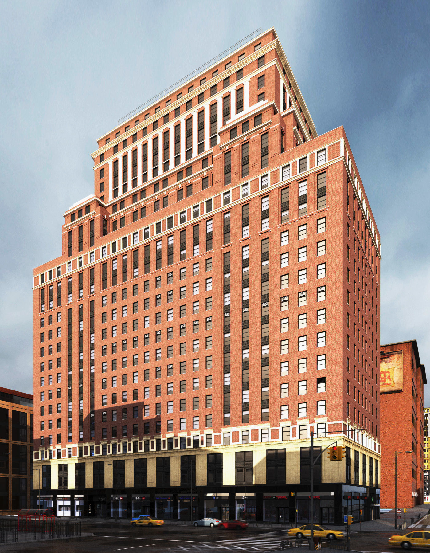 Fisk building 3D model | CGTrader