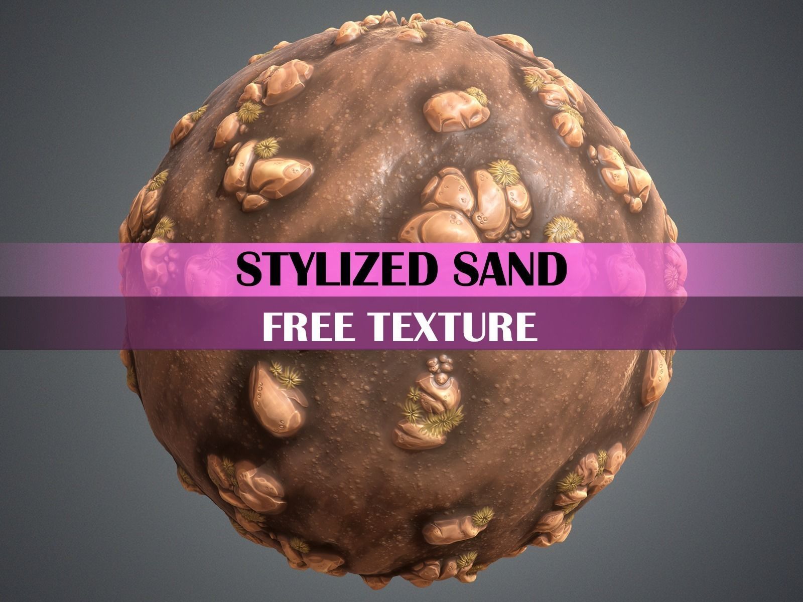 Stylized Sand Texture free VR / AR / low-poly Texture | CGTrader