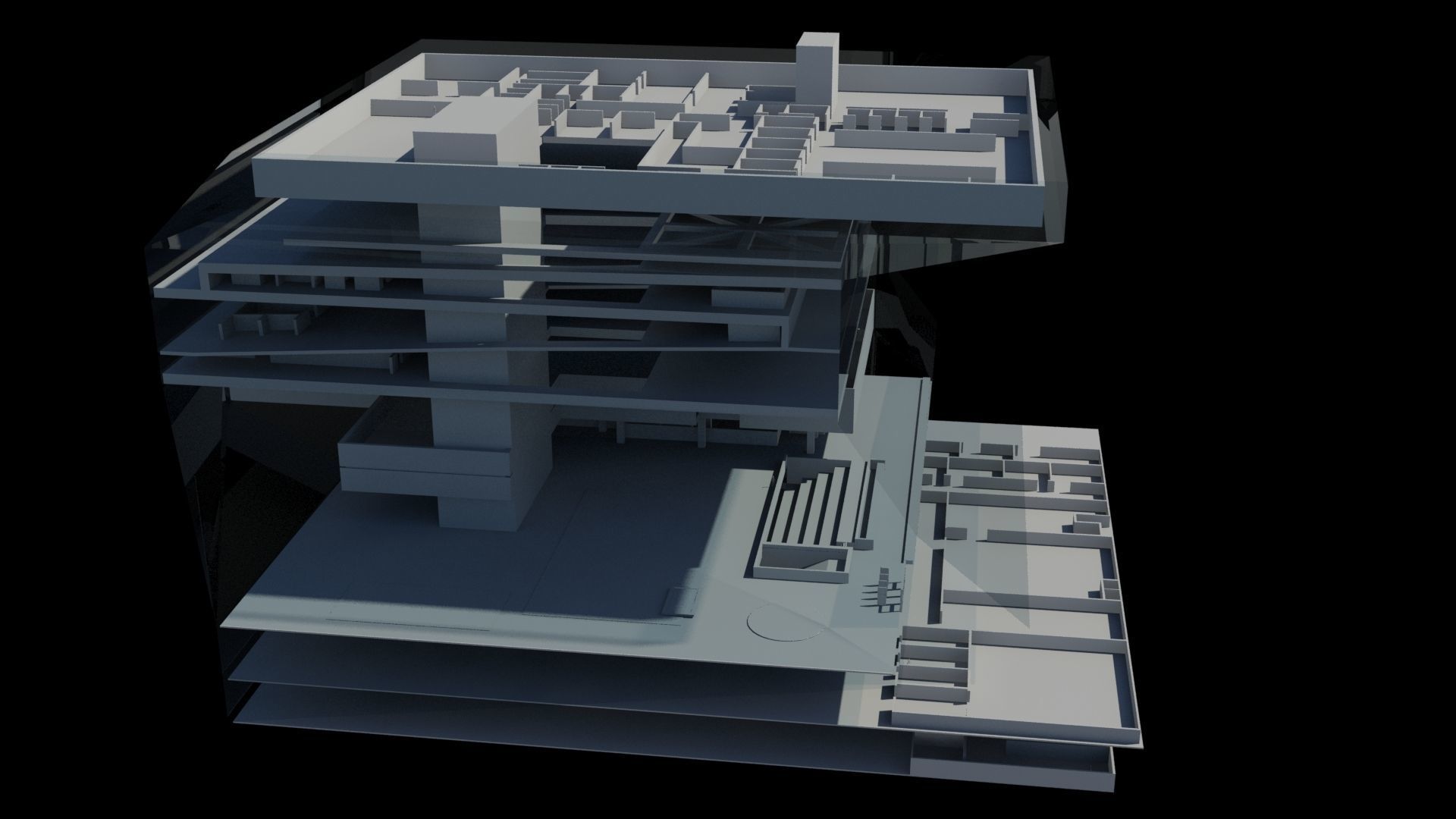 Seattle Public Library 3D model | CGTrader