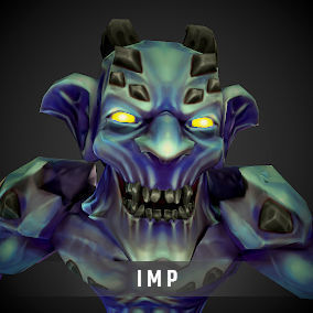 3D model Stylized Fantasy Imp VR / AR / low-poly rigged animated | CGTrader
