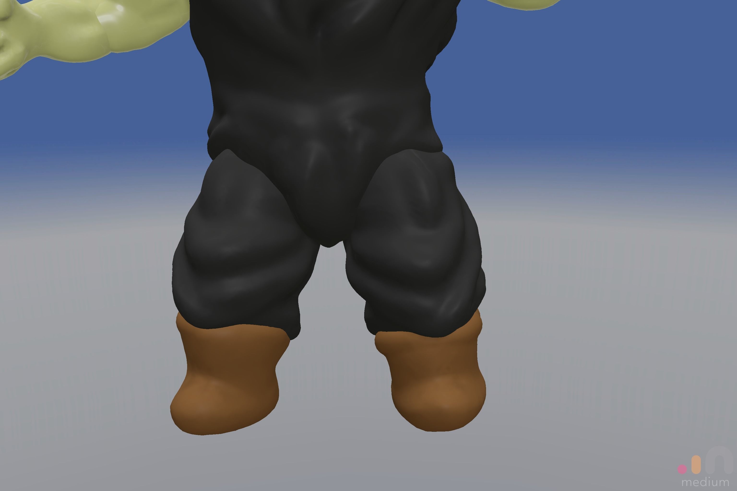 Cute Monster Ogre Chibi SD edition creature 3D model | CGTrader