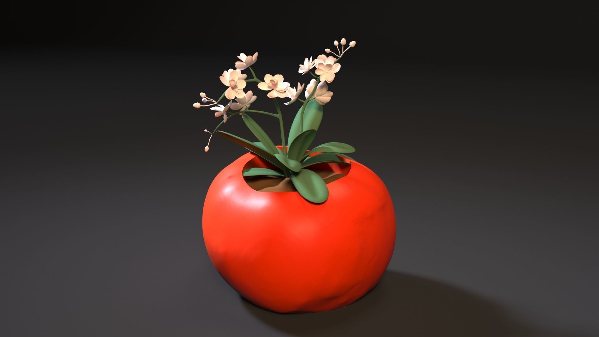 tomato planter 3D model 3D printable | CGTrader