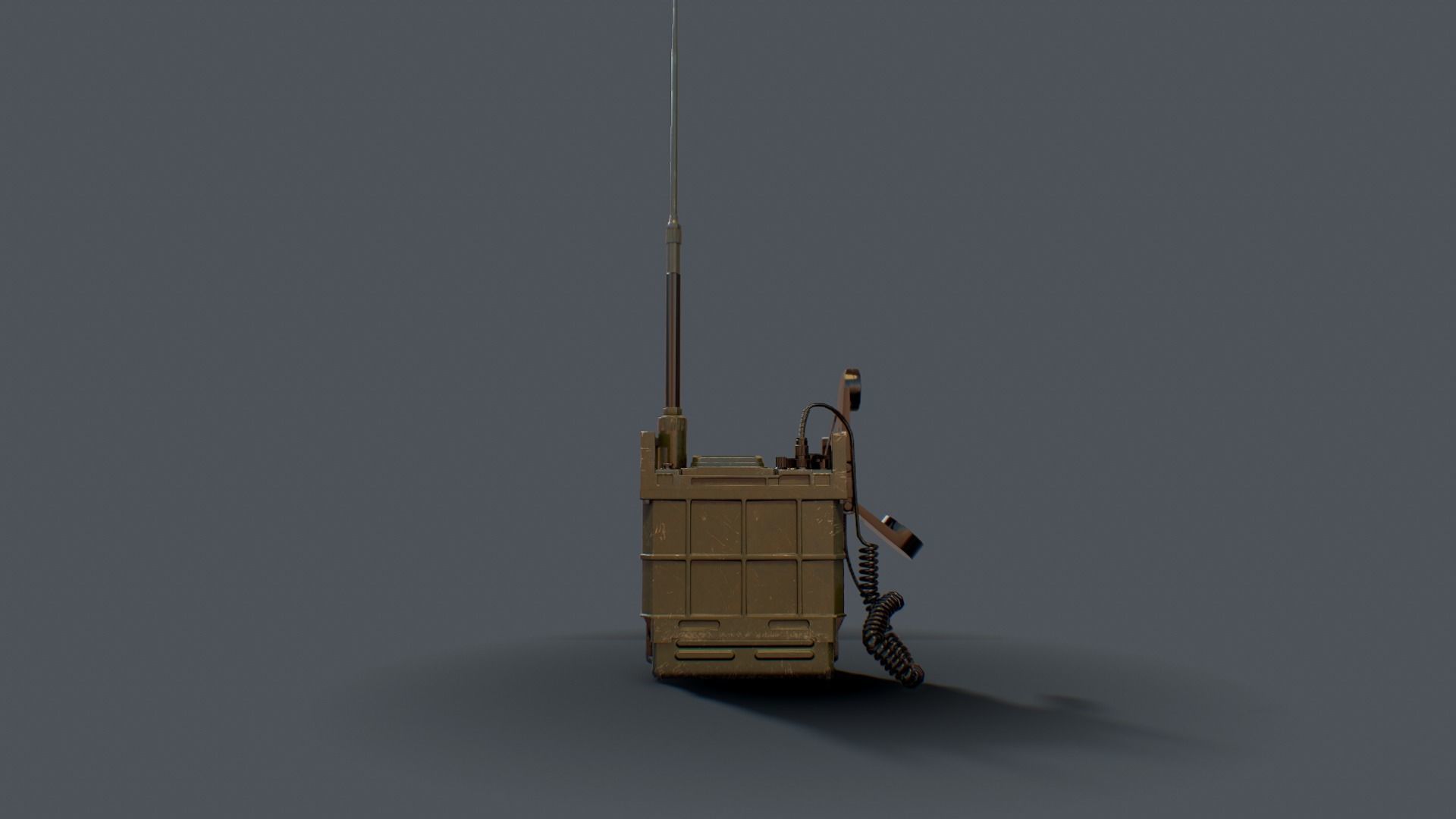 3D model Military Combat-net Radio - LV 241 VR / AR / low-poly | CGTrader