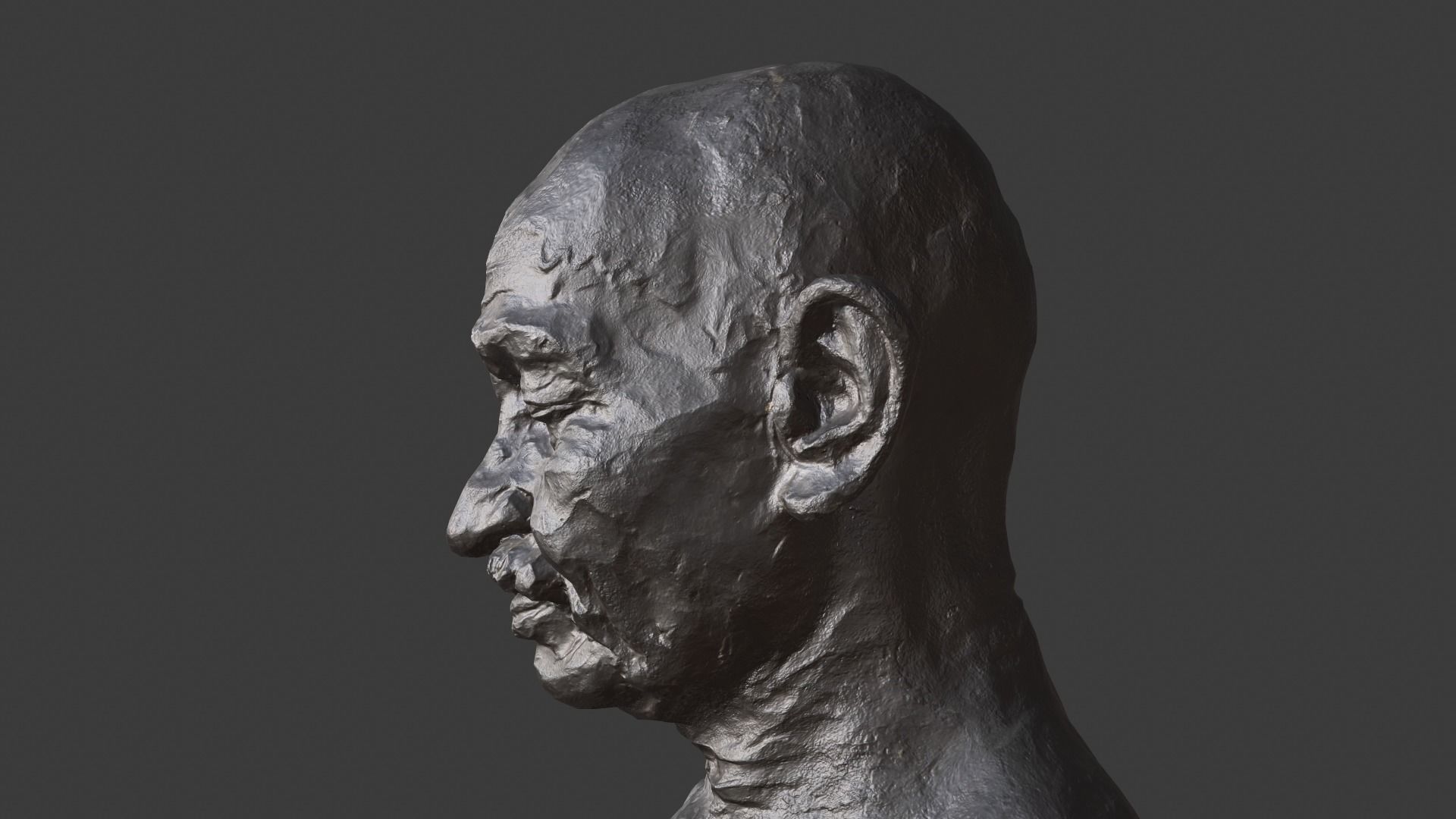 Gandhi by Ram Sutar 3DP 3D model 3D printable | CGTrader