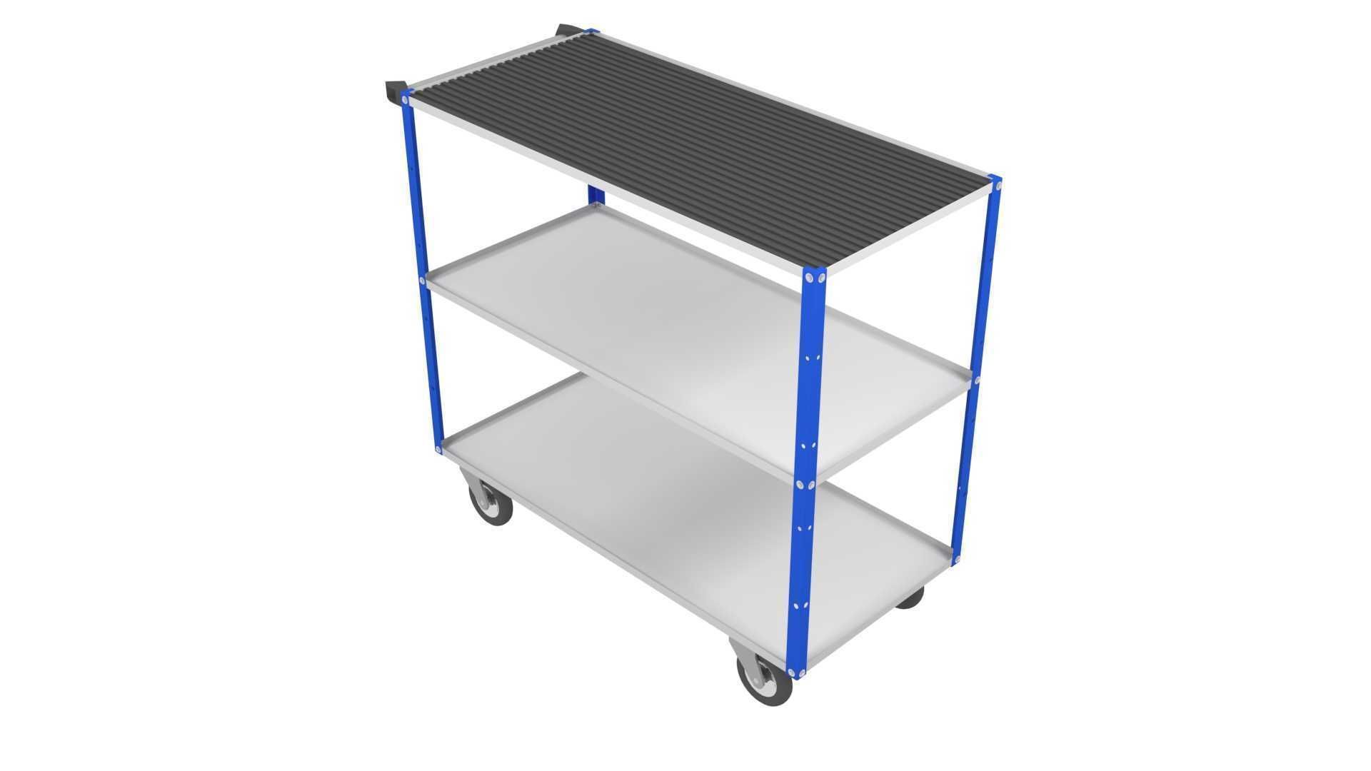 the mobile tool trolleys free 3D model | CGTrader