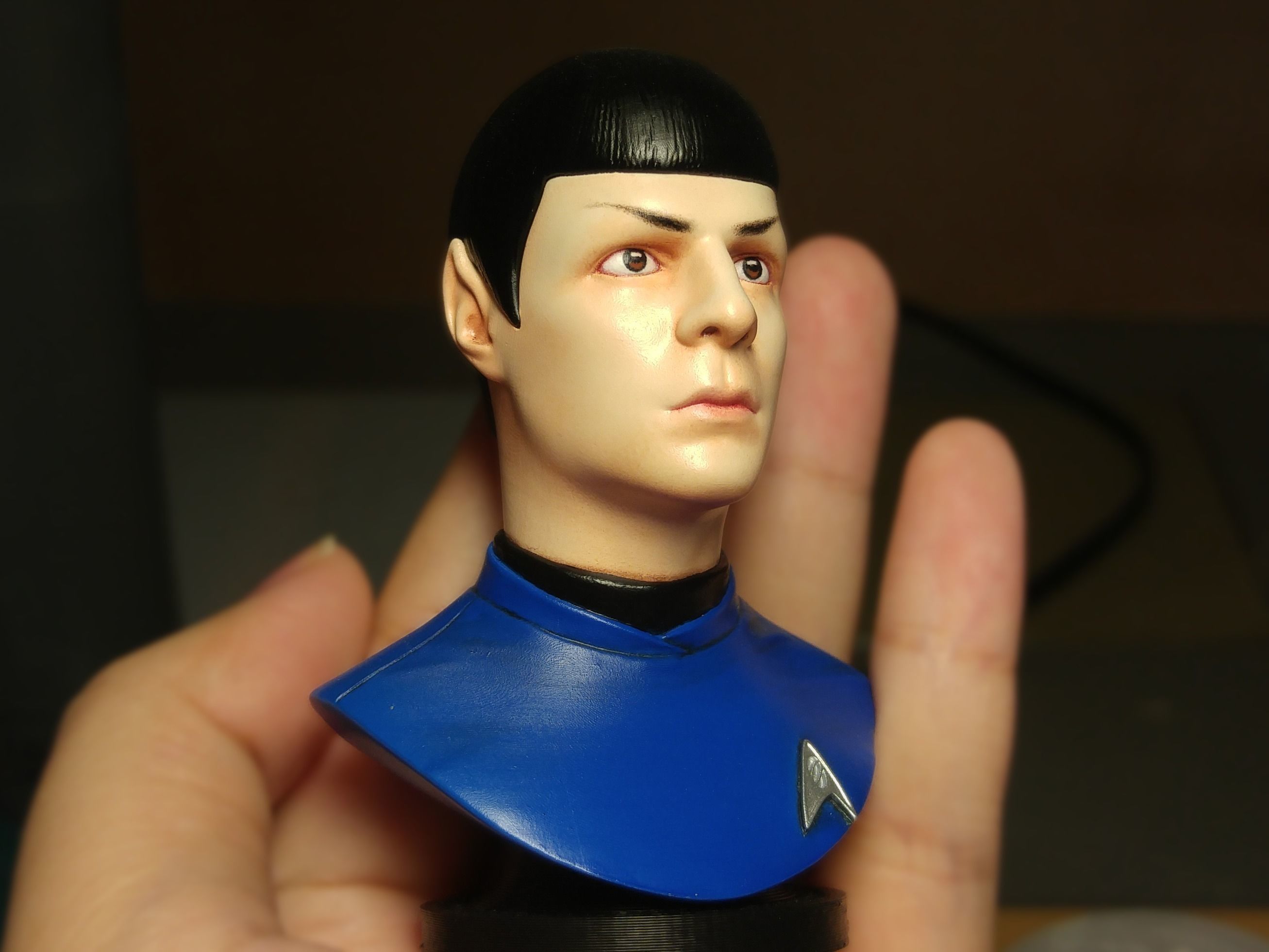 Spock from Star Trek Beyond 3D model 3D printable | CGTrader