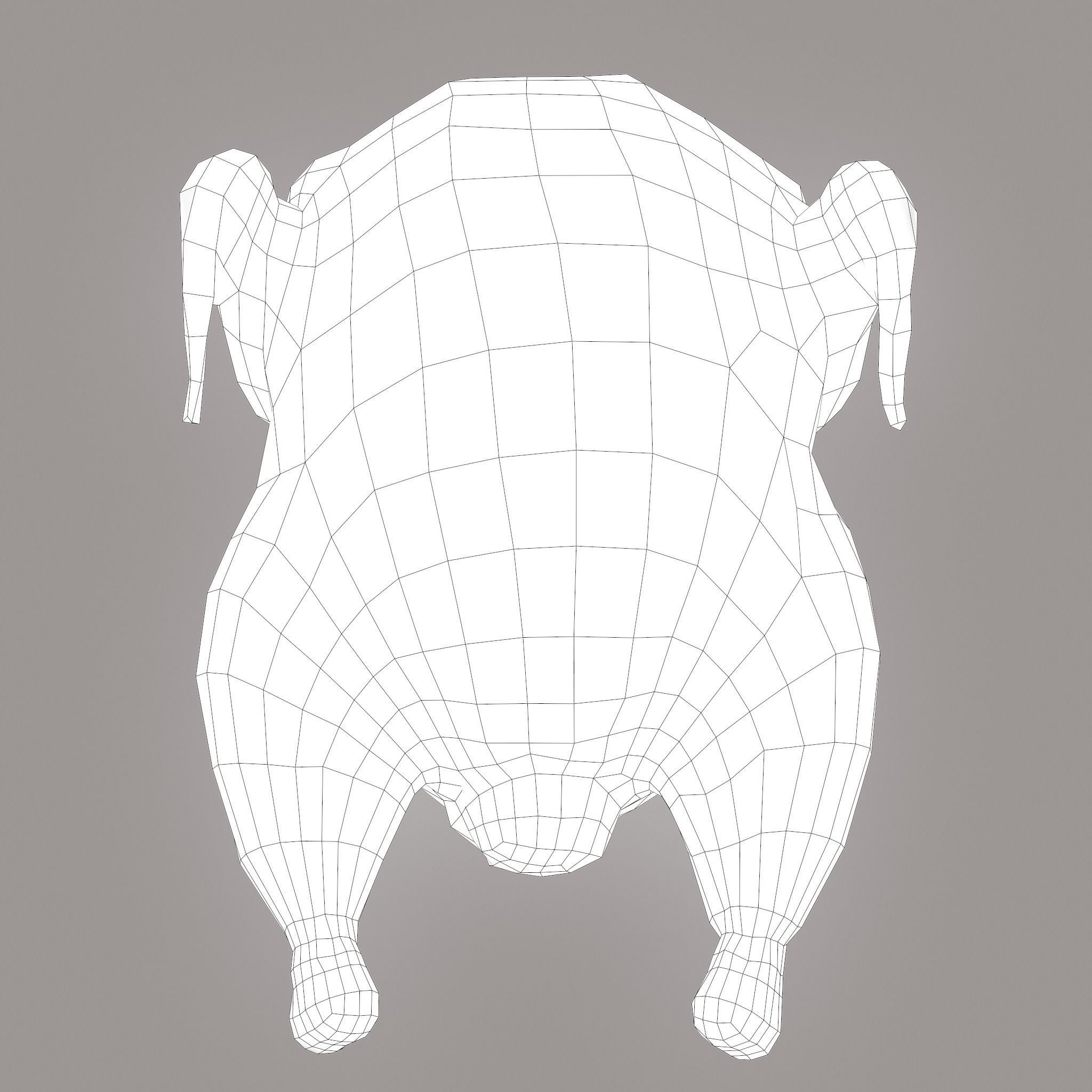 3D model Stuffed Turkey VR / AR / low-poly | CGTrader