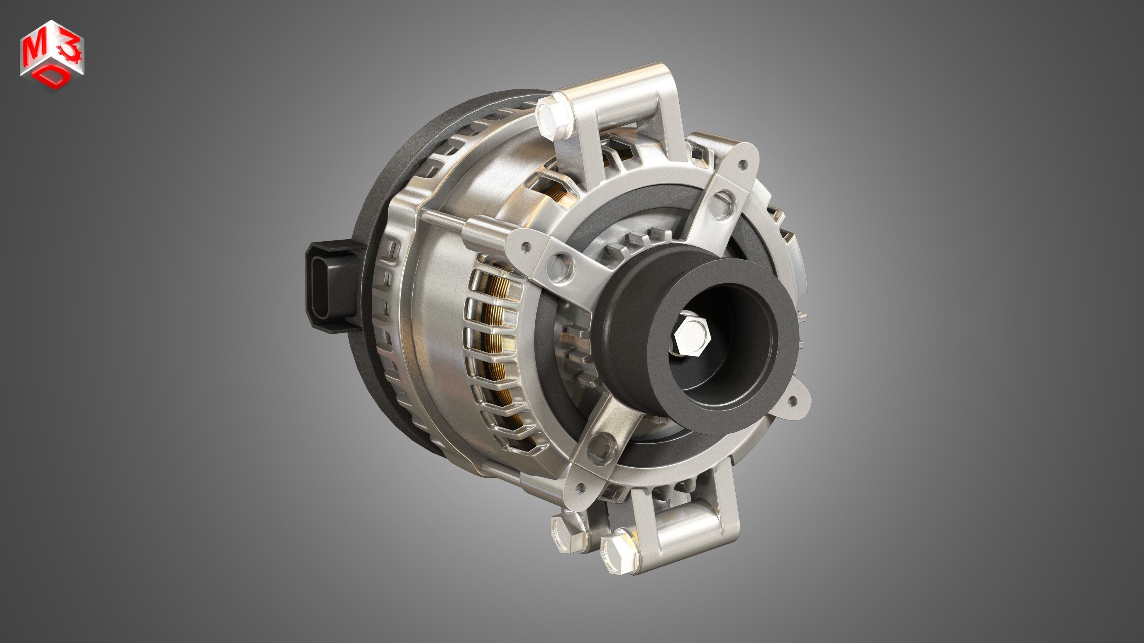 Alternator 3D model | CGTrader