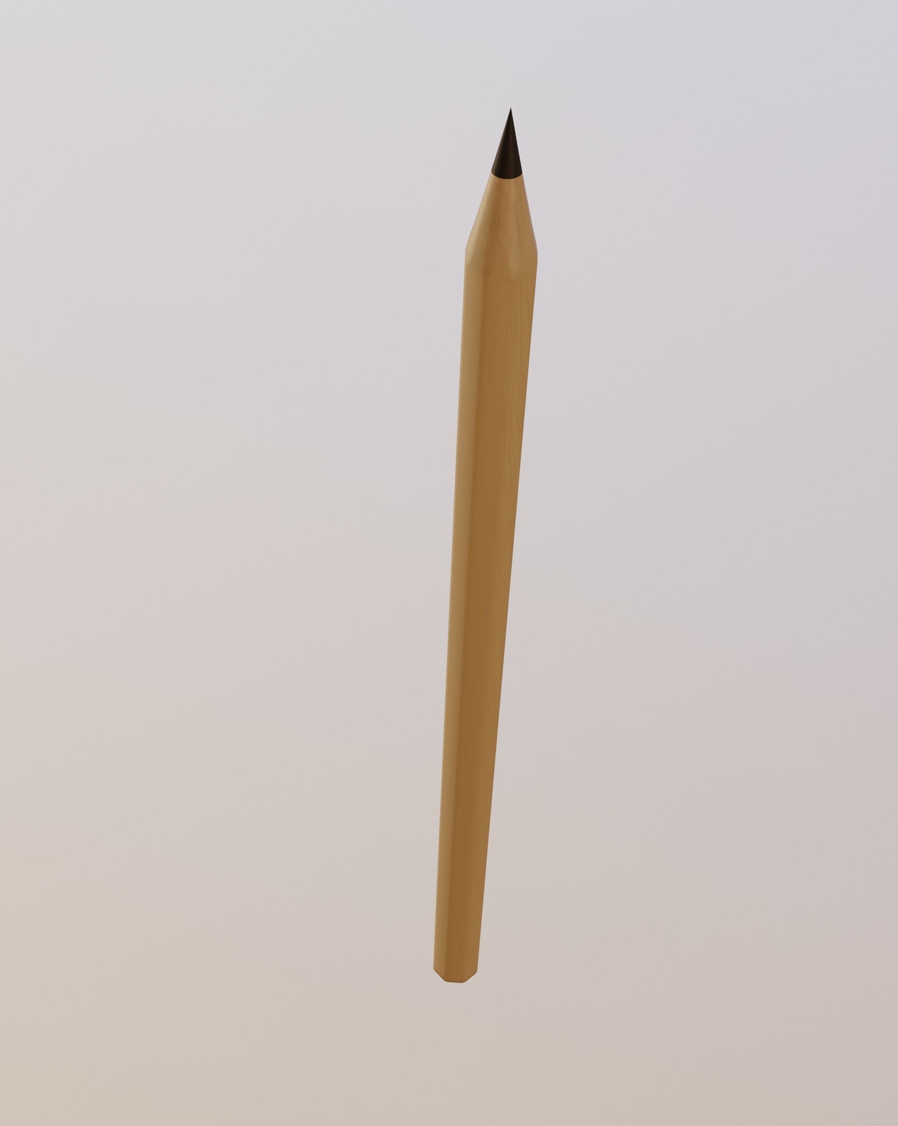 3D model Pencil - Low Poly VR / AR / low-poly | CGTrader