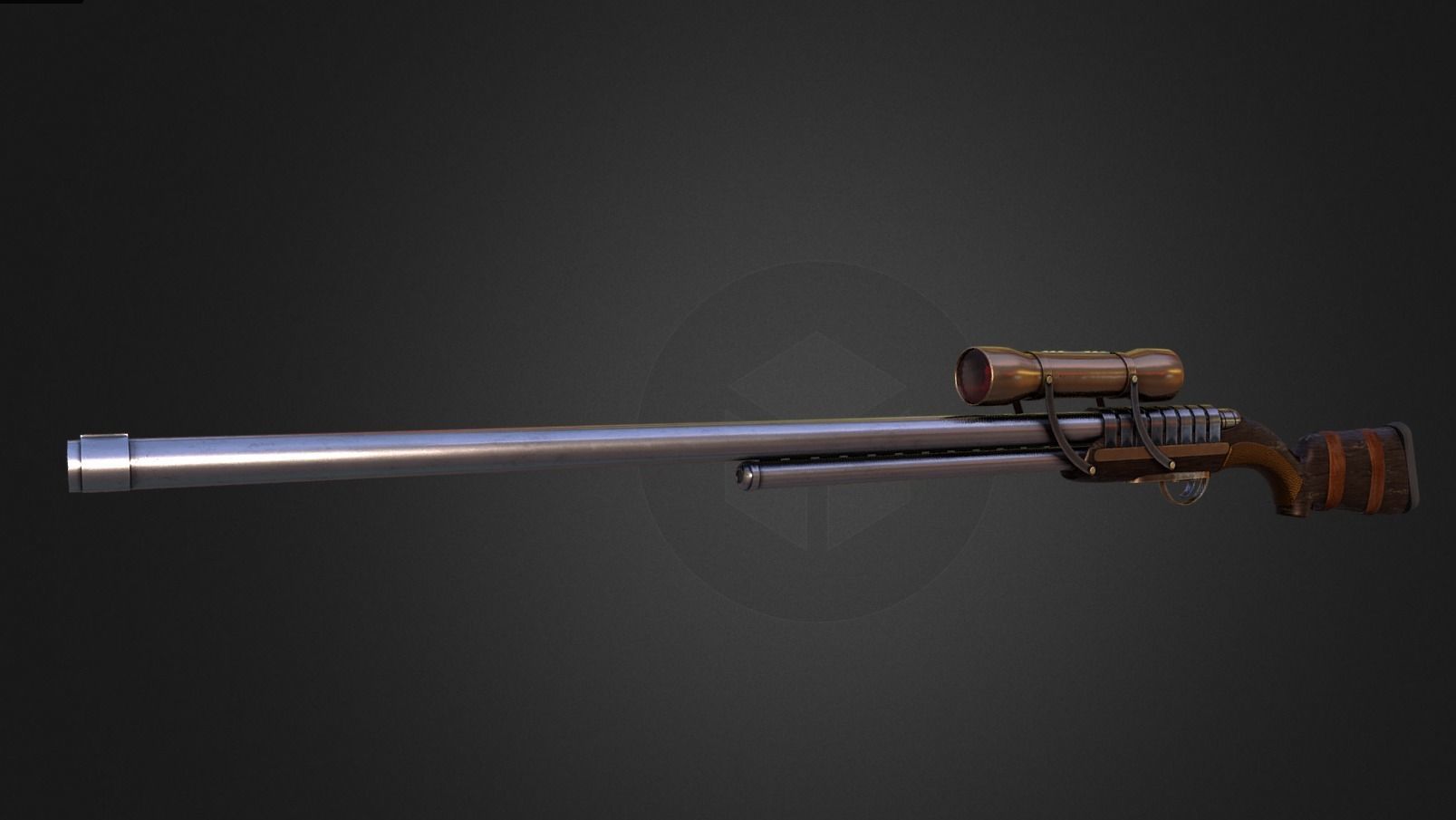 Shutgun concept 3D model | CGTrader