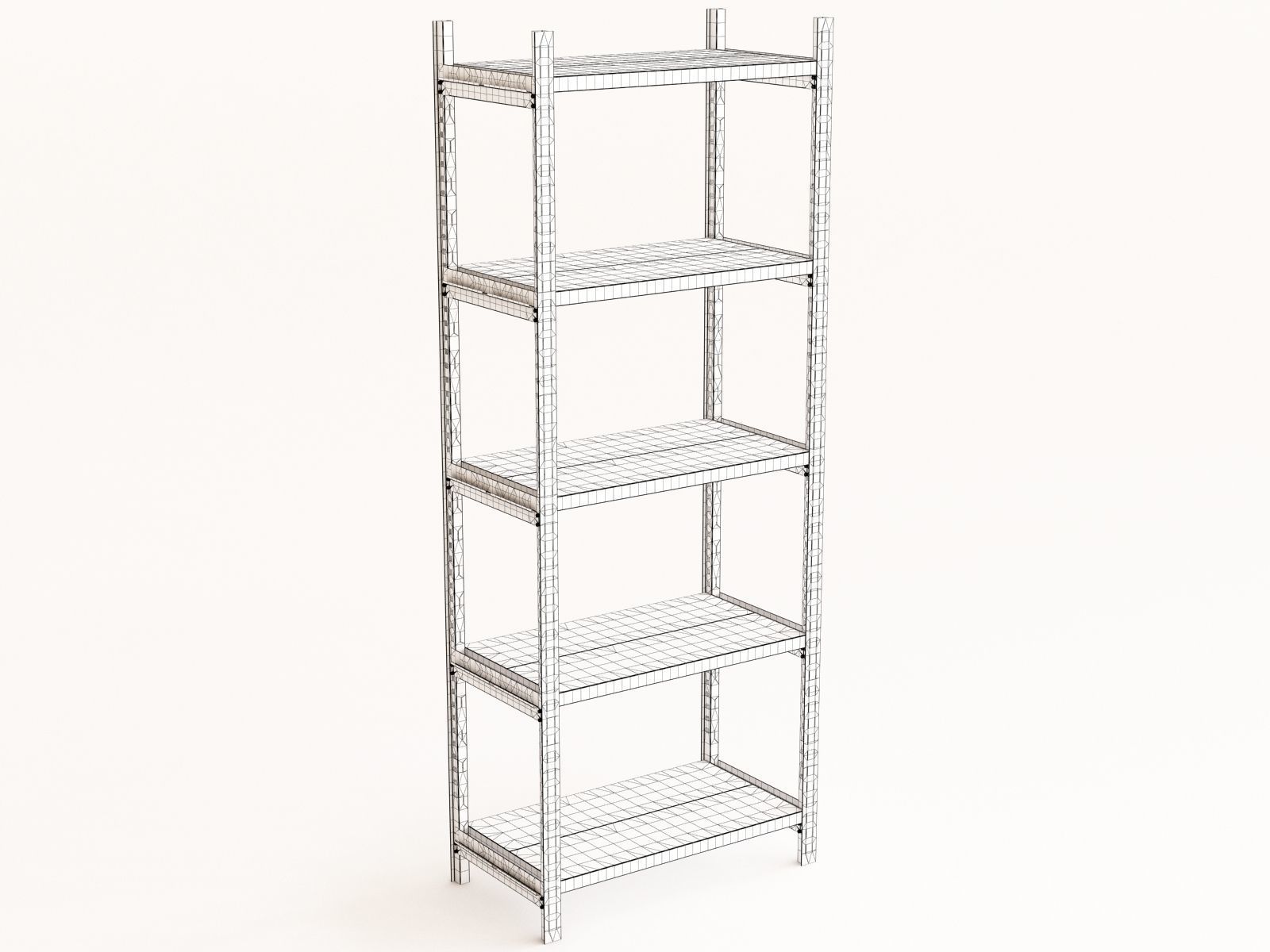 Rack industrial 3D model | CGTrader