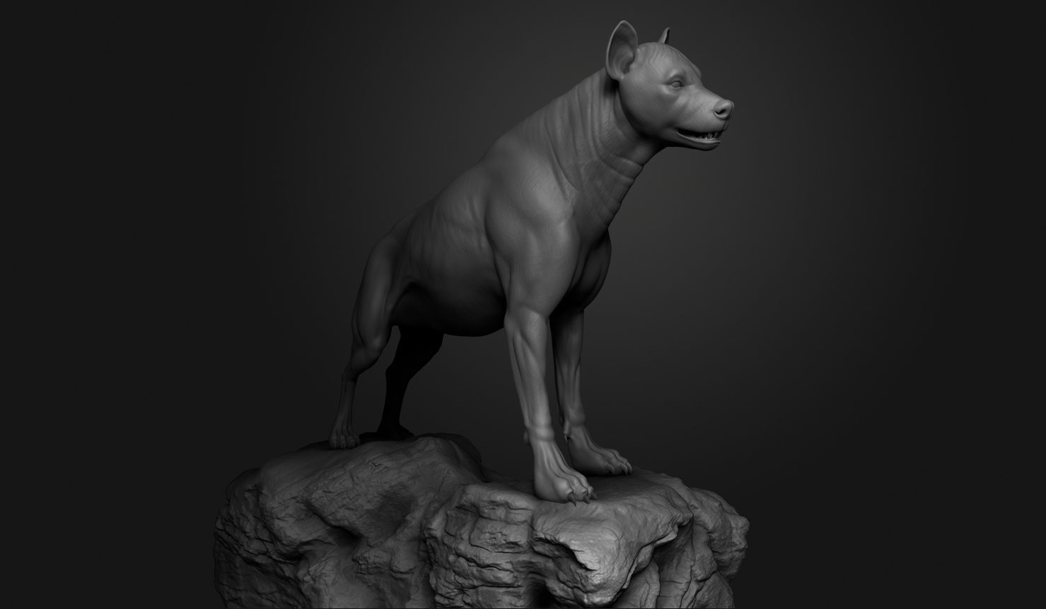 Hyena 3D model | CGTrader