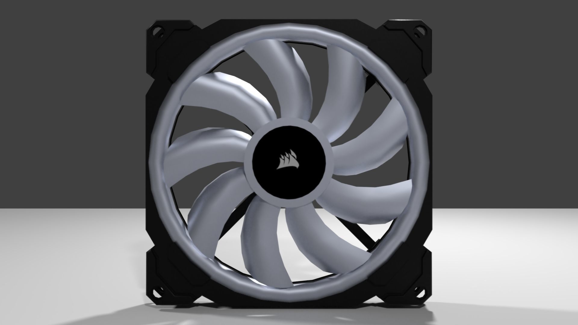 3D model CORSAIR LL RGB FAN VR / AR / low-poly | CGTrader