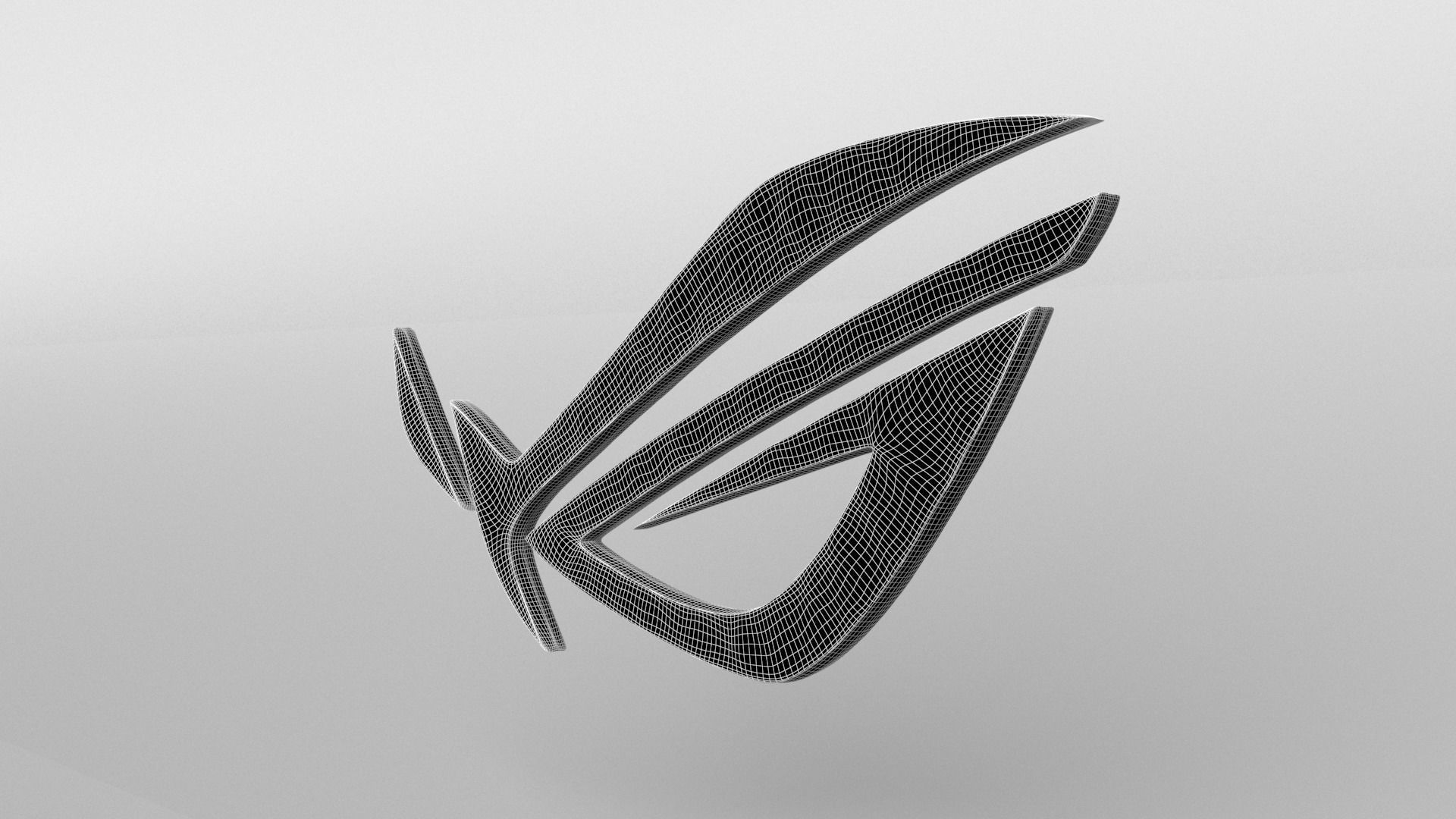 ROG Logo version1 002 free VR / AR / low-poly 3D model | CGTrader