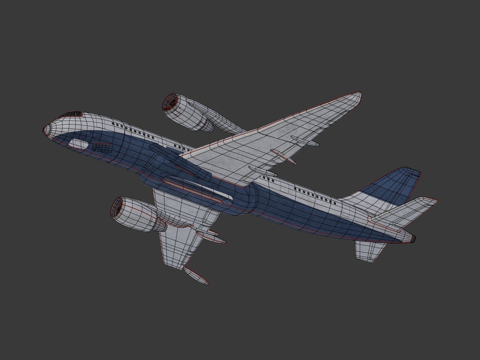 3D model Wrecked Plane VR / AR / low-poly | CGTrader