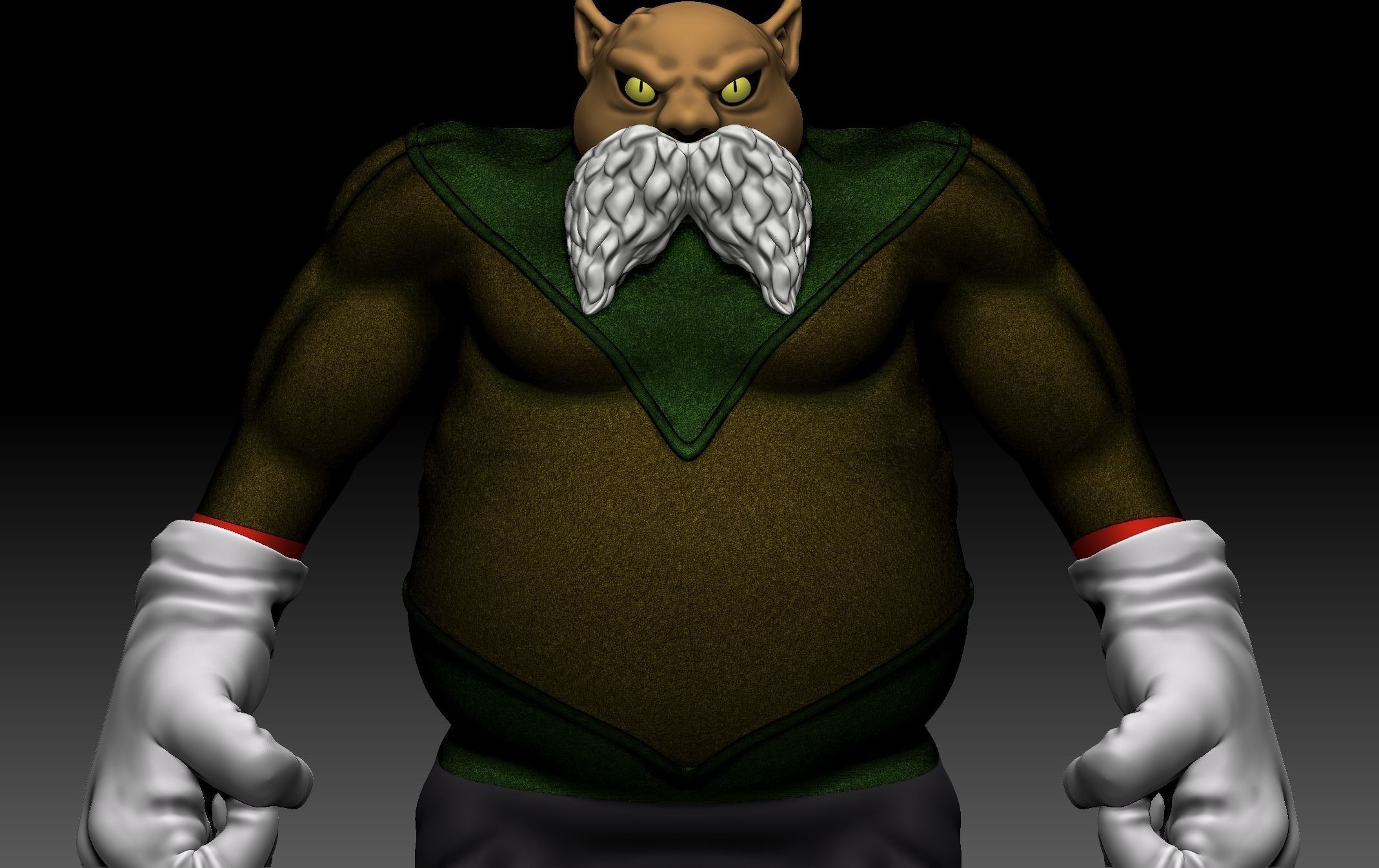 Toppo superhero 3D model 3D printable | CGTrader