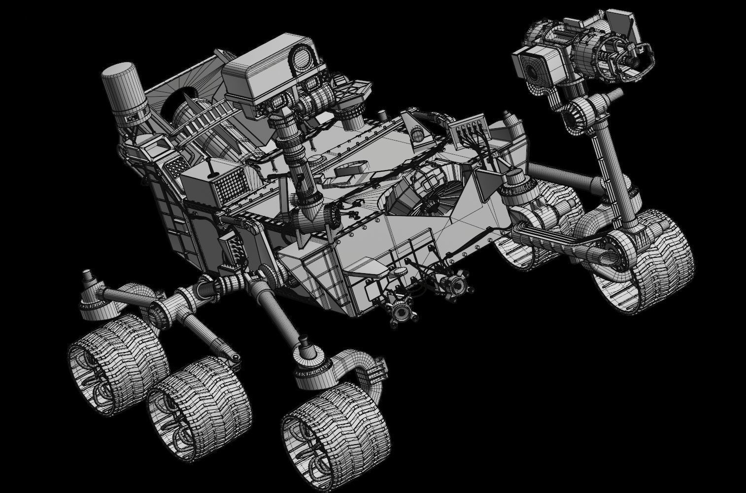 Perseverance Mars Rover 3D model | CGTrader