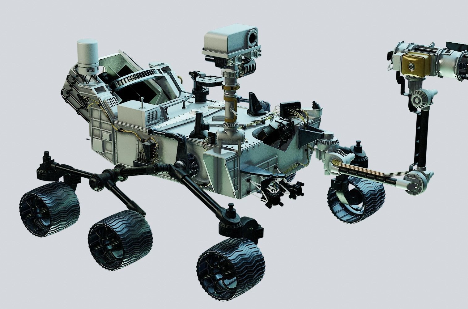 Perseverance Mars Rover 3D model | CGTrader