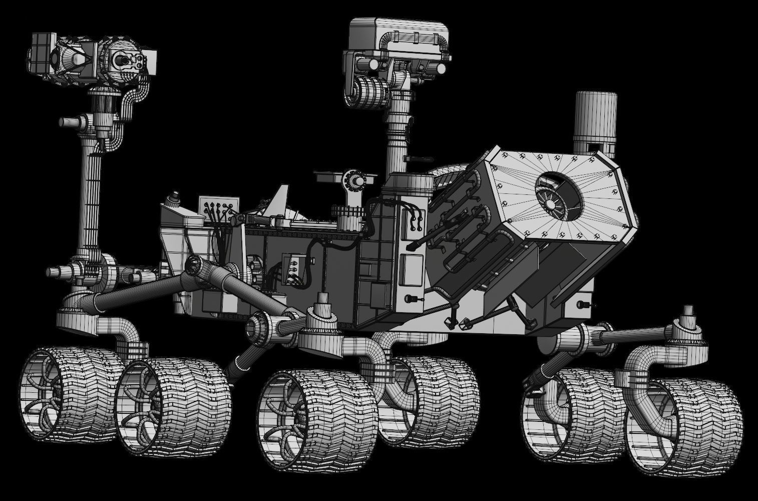 Perseverance Mars Rover 3D model | CGTrader