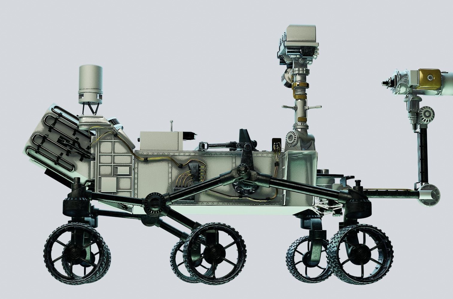 Perseverance Mars Rover 3D model | CGTrader