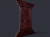 3D model Worn Medieval Notice Board VR / AR / low-poly | CGTrader