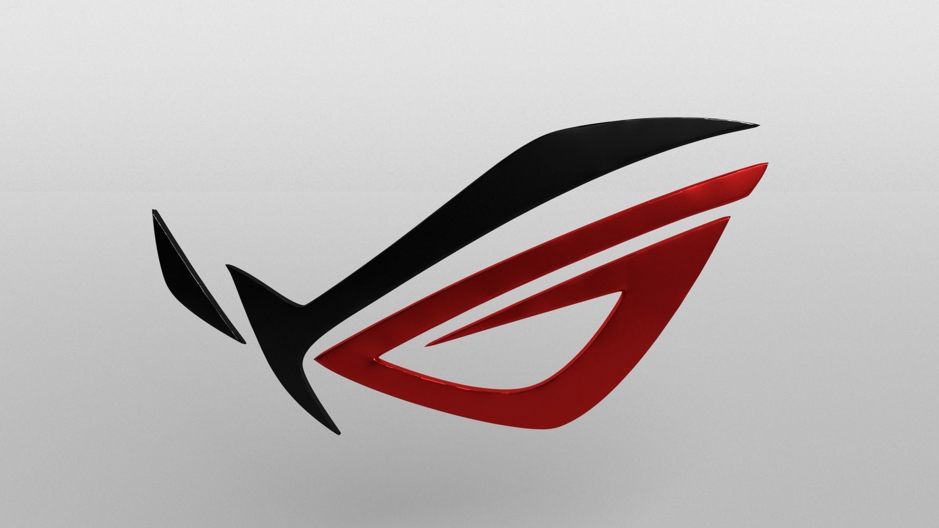 ROG Logo version1 010 free VR / AR / low-poly 3D model | CGTrader