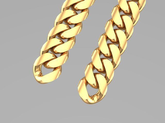 cuban chain just stl 3D model | CGTrader