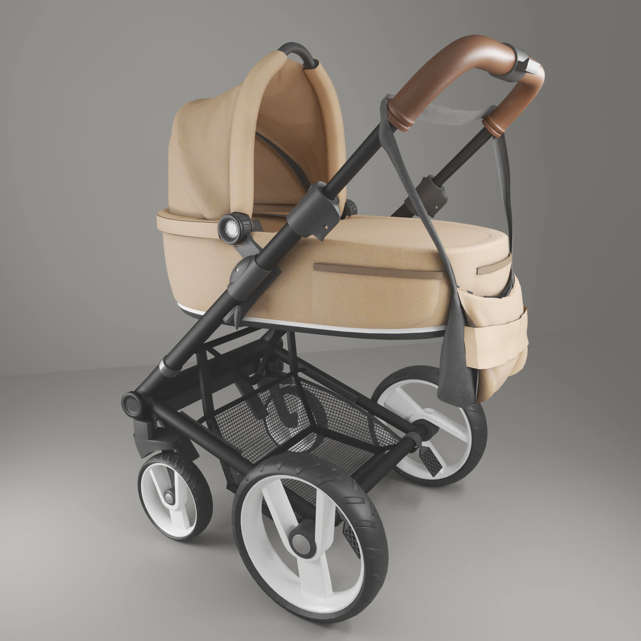 Baby stroller Mutsy IGO 3D model | CGTrader