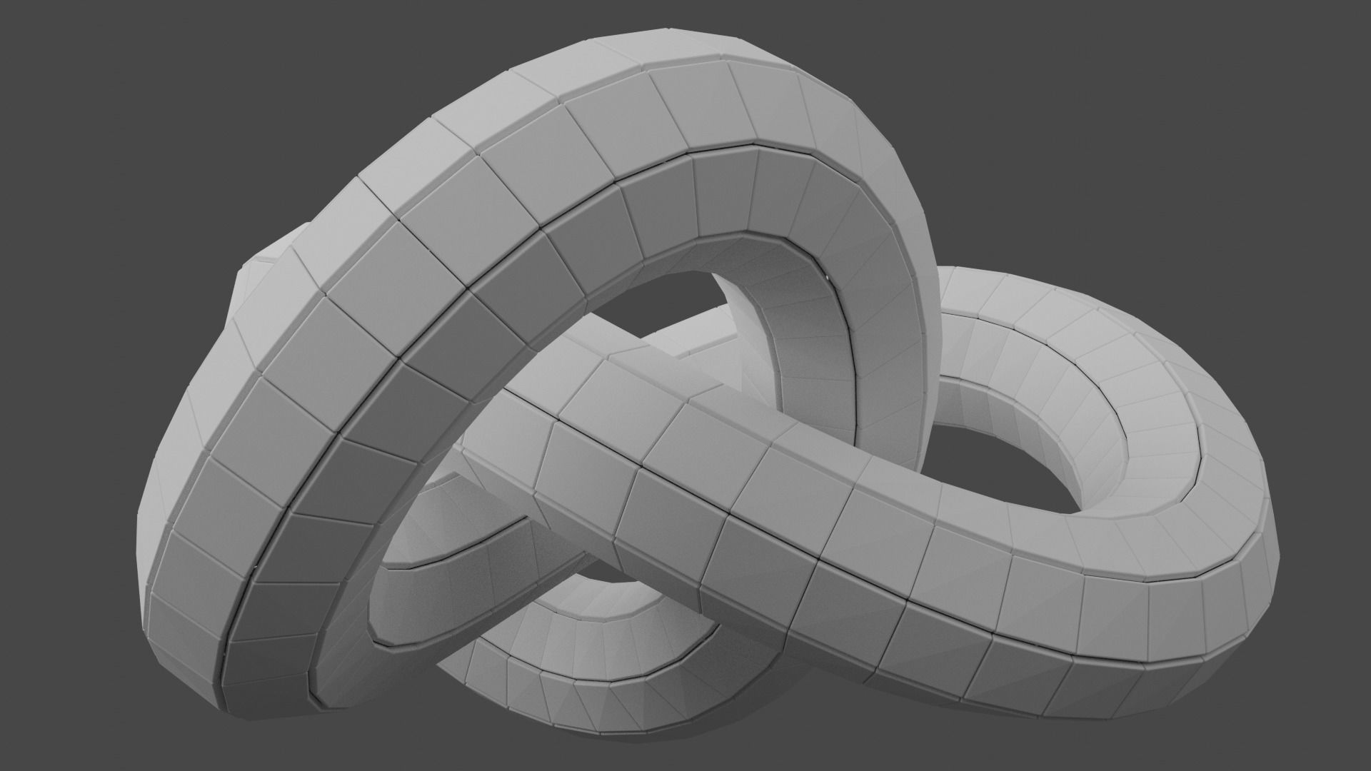 Twisted Hardsurface Knot free 3D model 3D printable | CGTrader