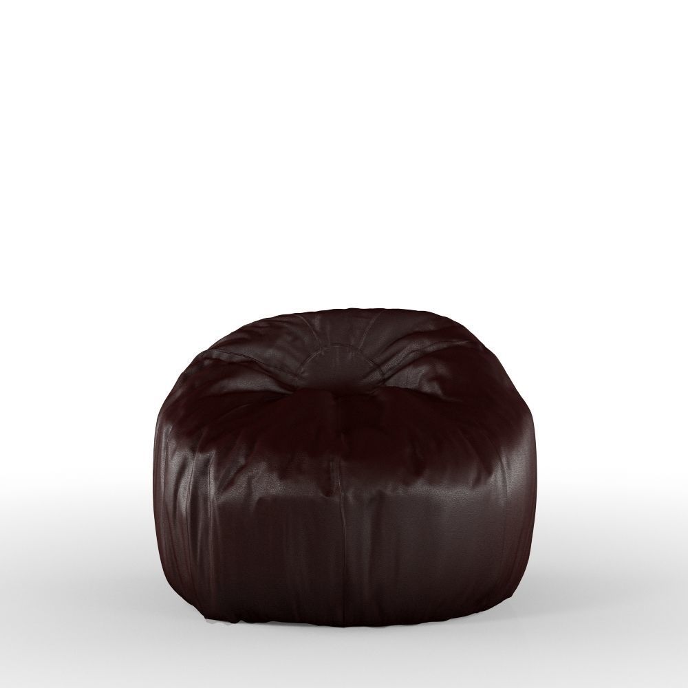 Leather puff 3D model | CGTrader