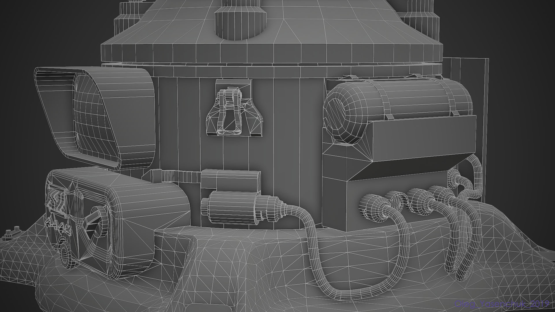 3D model Nuclear Generator VR / AR / low-poly animated | CGTrader