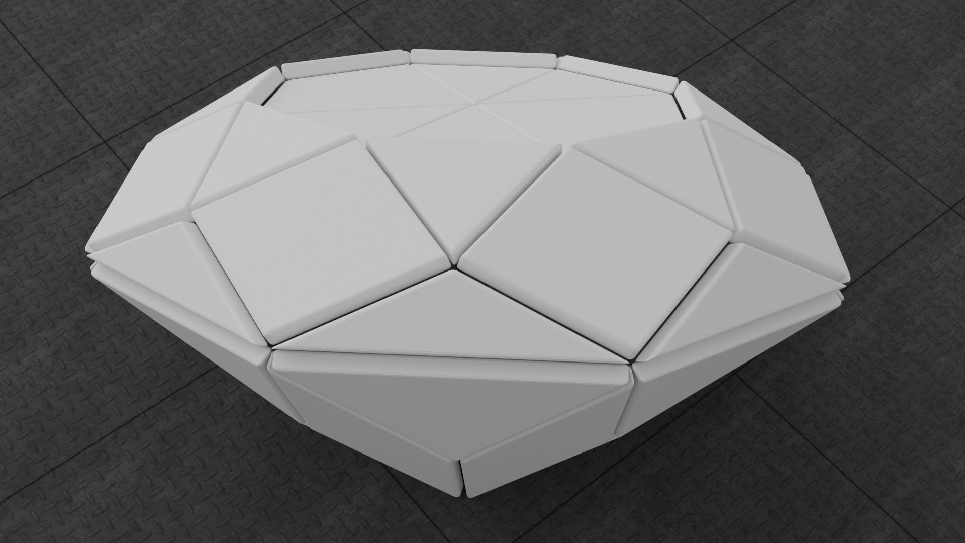 padding gem free 3D model 3D printable | CGTrader