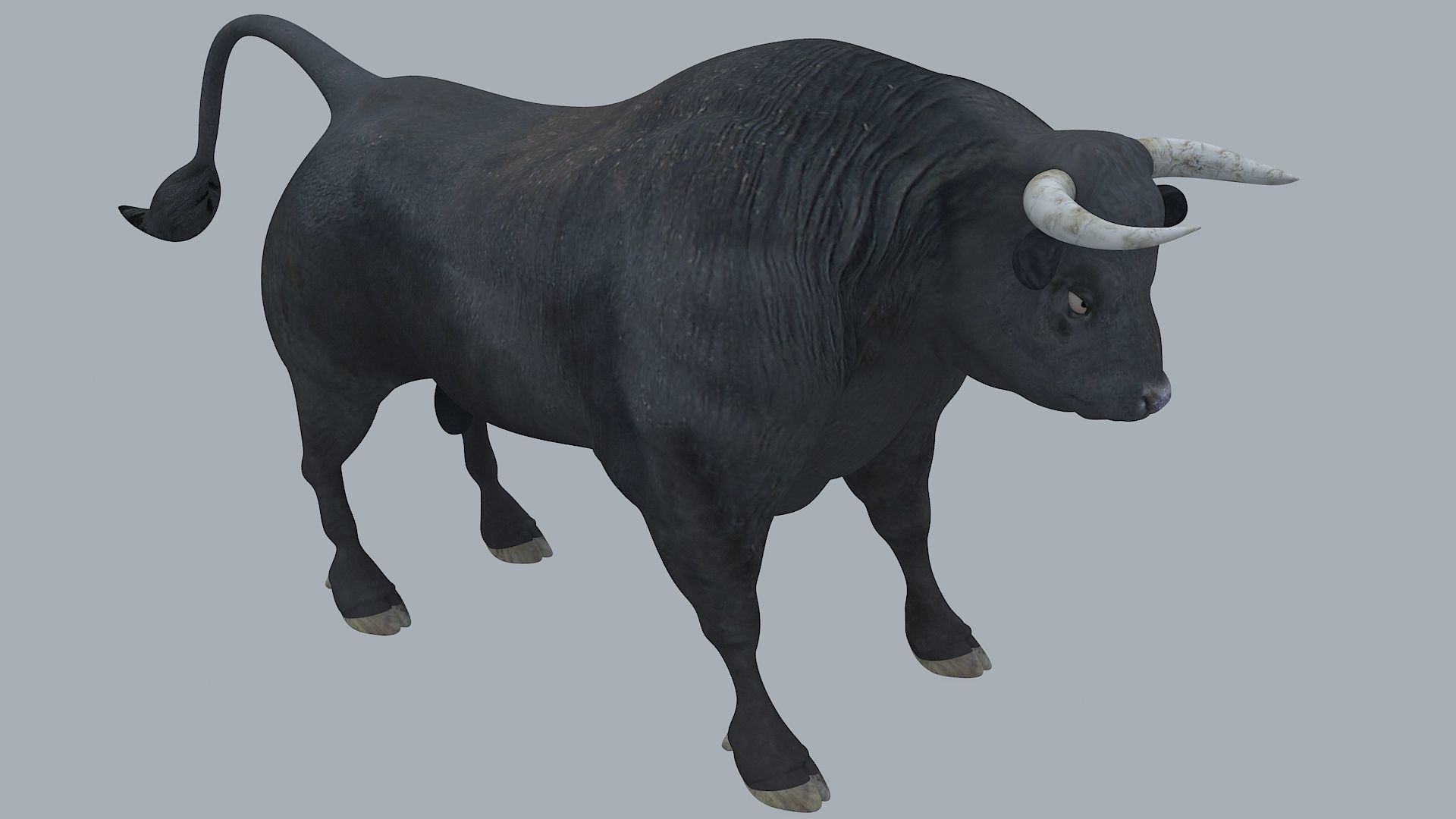 Bull Animal High poly 3D Model For Games 3D model | CGTrader