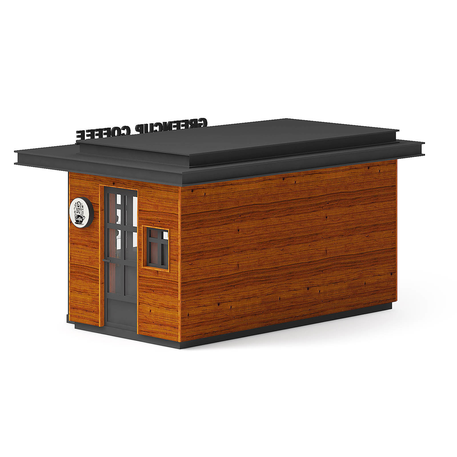 Coffee Kiosk 3D Model 3D model | CGTrader