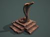 3D model Statue snake VR / AR / low-poly | CGTrader