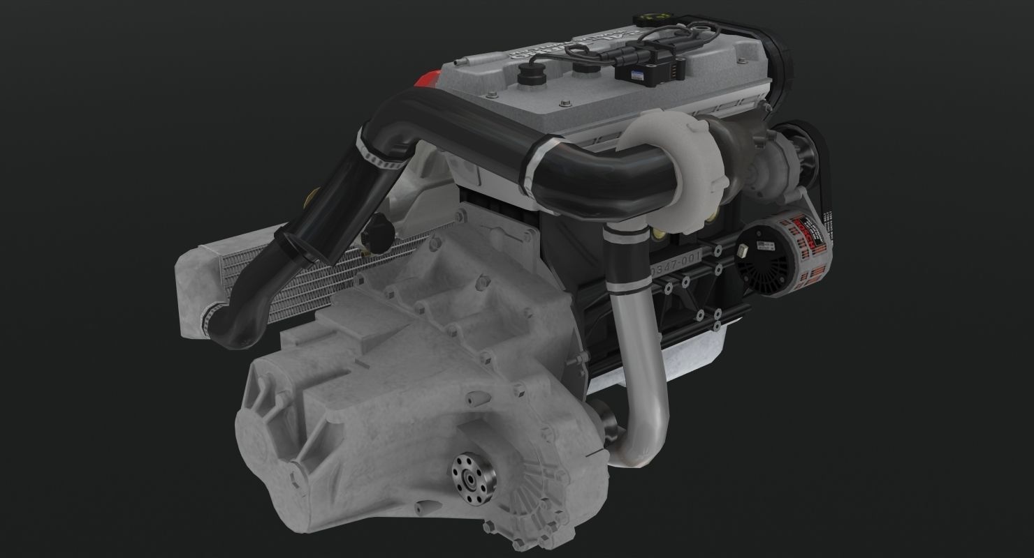 3D model Chrysler EDV EDT Turbo engine VR / AR / low-poly | CGTrader