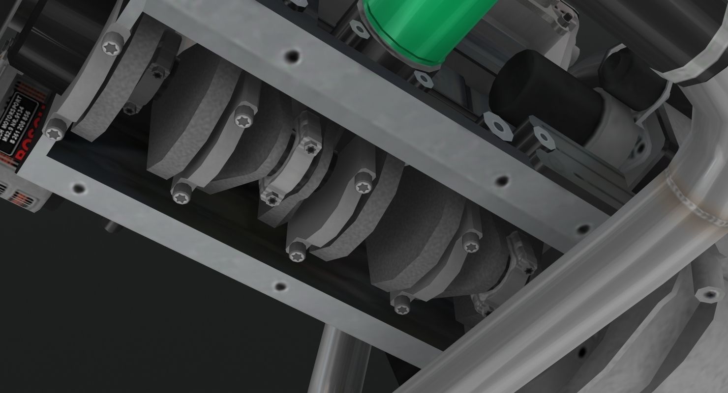 3D model Chrysler EDV EDT Turbo engine VR / AR / low-poly | CGTrader