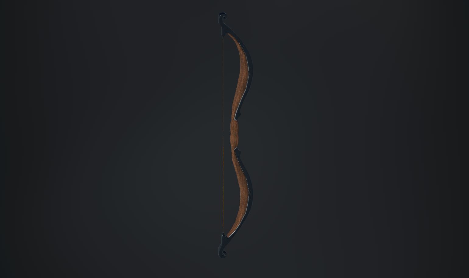 3D model Medieval or Fantasy Bows Set - Low poly and animated VR / AR ...