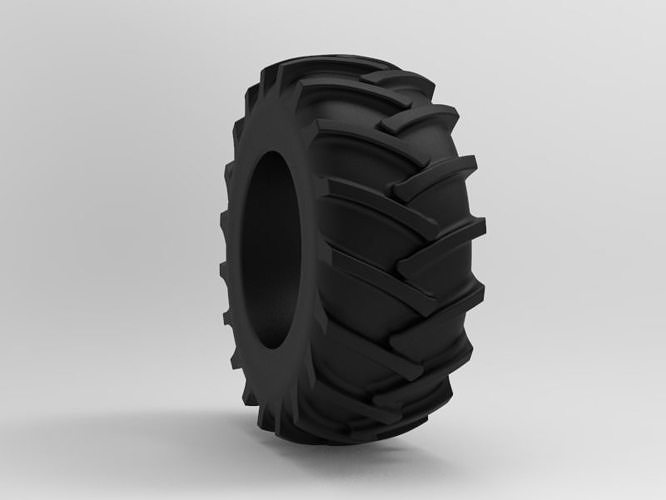3D model Tractor Tire - Tire 5 VR / AR / low-poly | CGTrader