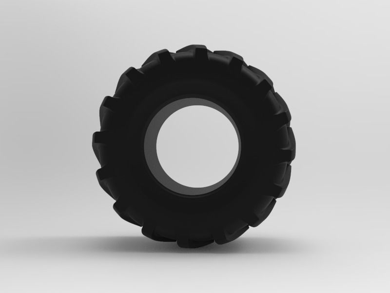 3D model Tractor Tire - Tire 1 VR / AR / low-poly | CGTrader