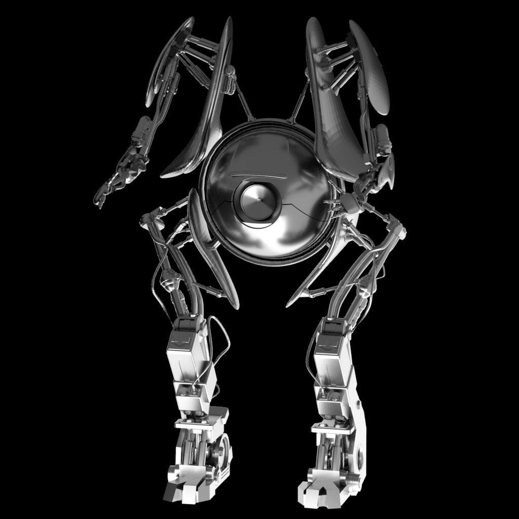 Portal 2 Atlas 3D model | CGTrader