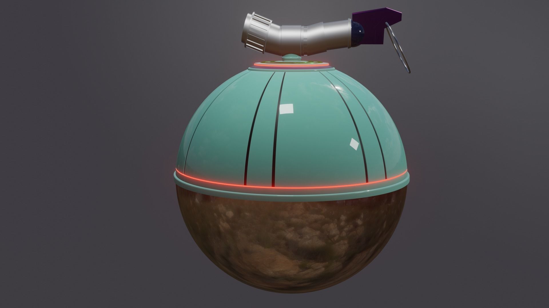 grenade free 3D model | CGTrader