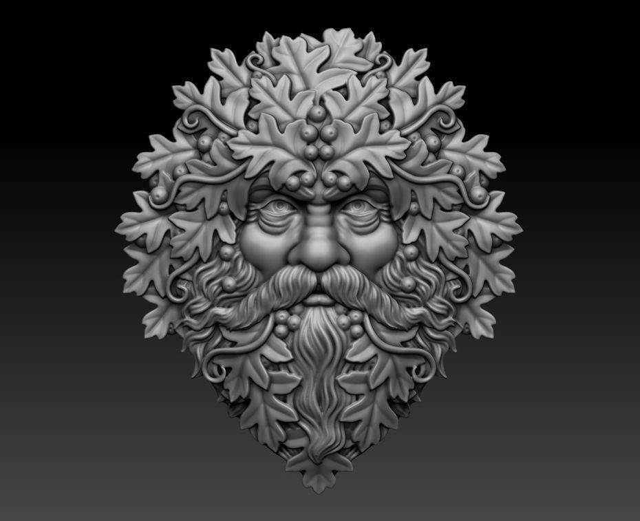 Greenman 2 3D model 3D printable | CGTrader