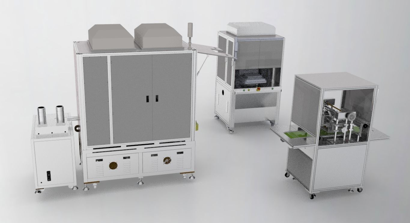 Combination of laminating machine 3D model | CGTrader