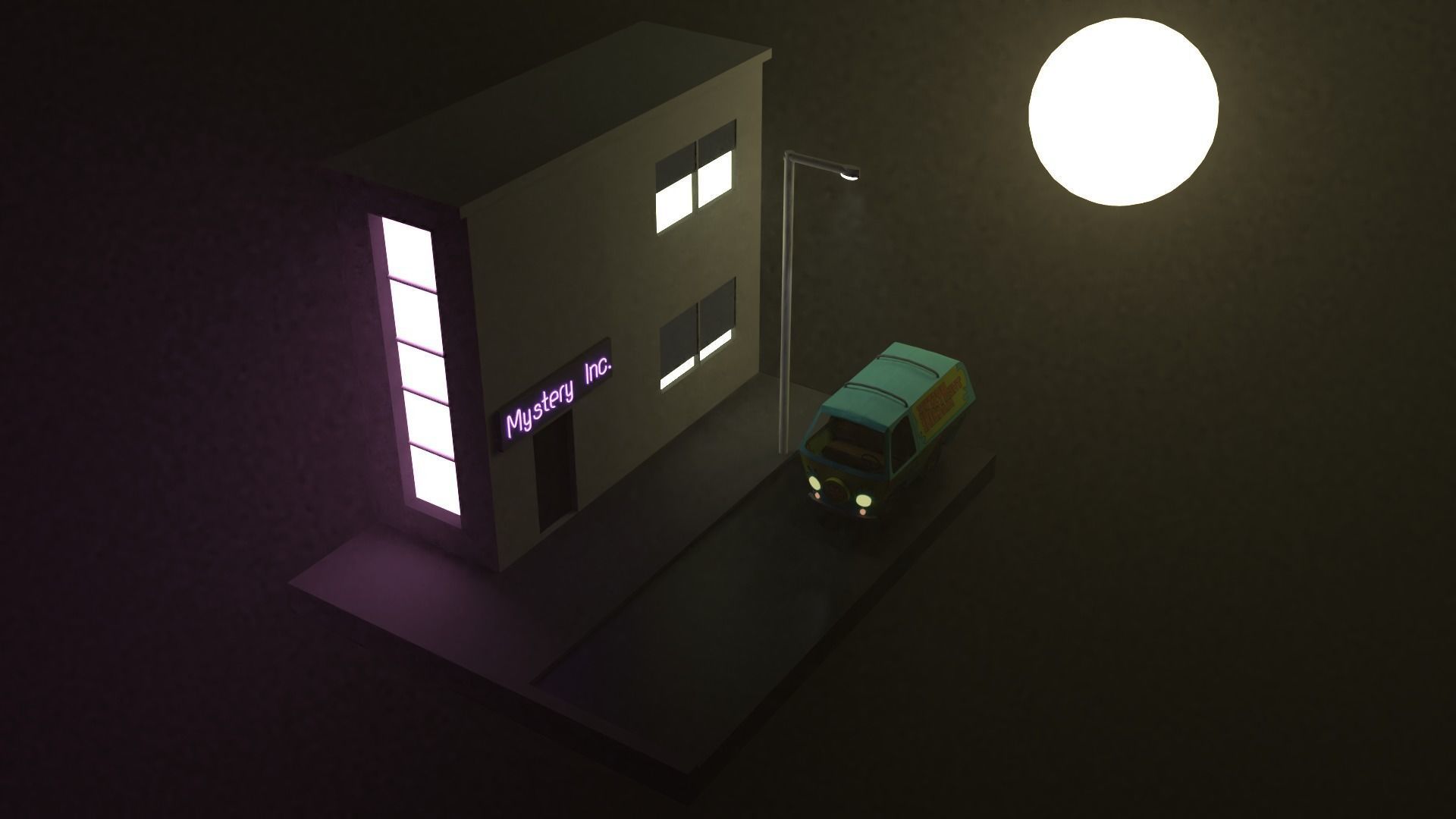 Mystery Machine 3D model | CGTrader