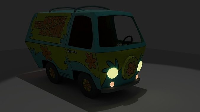 Mystery Machine 3D model | CGTrader